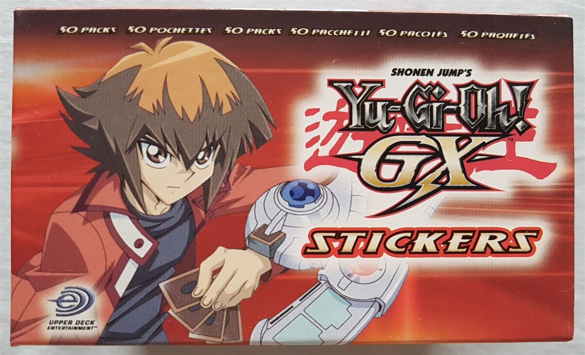 YGO - Yu Gi Oh Sticker Box GX 50 Packs | Günstig im Shop kaufen