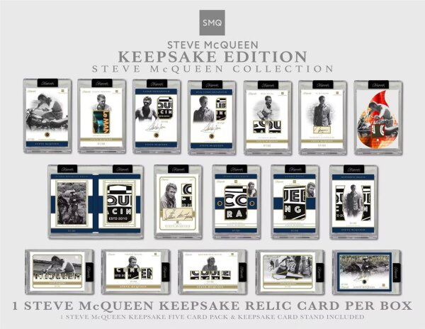 Keepsake Steve Mcqueen Collection Hobby Box Trading Cards 2025 | Güns