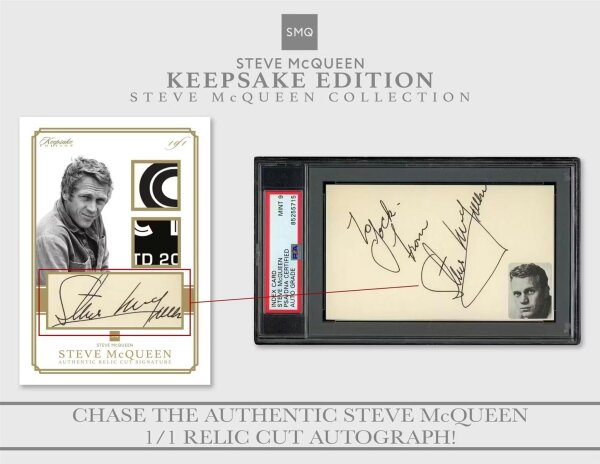 Keepsake Steve Mcqueen Collection Hobby Box Trading Cards 2025 | Güns